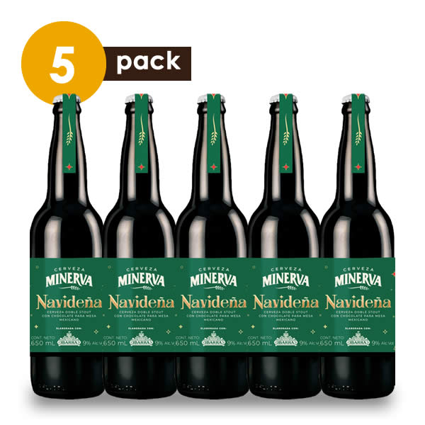 Minerva Navideña » Venta de Cerveza Minerva Navideña